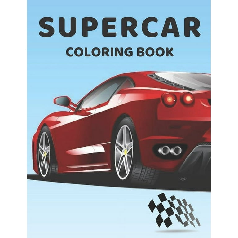 ferrari coloring book