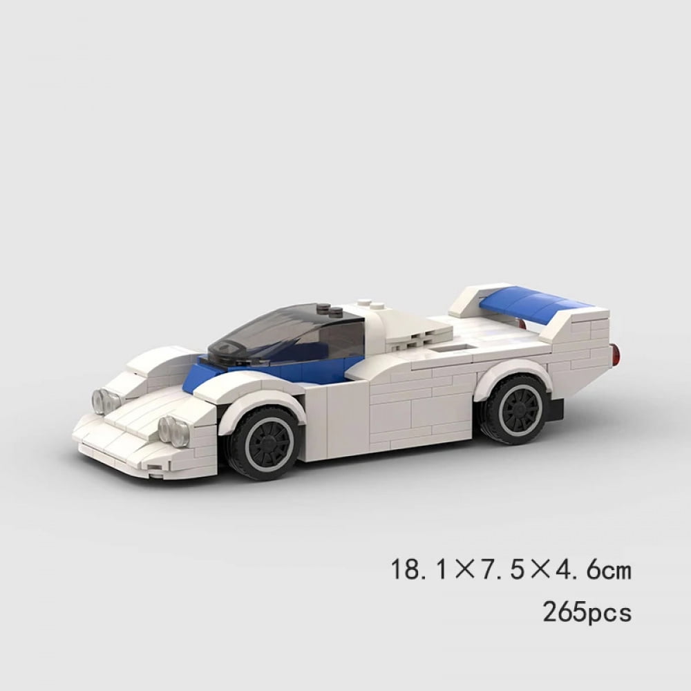 Supercar F1 City Speed Champions Racing Car RX-7 Model Building Blocks ...