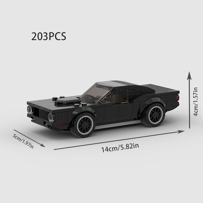 Supercar F1 MOC City Speed Champion Sports Racing Car Building Blocks ...