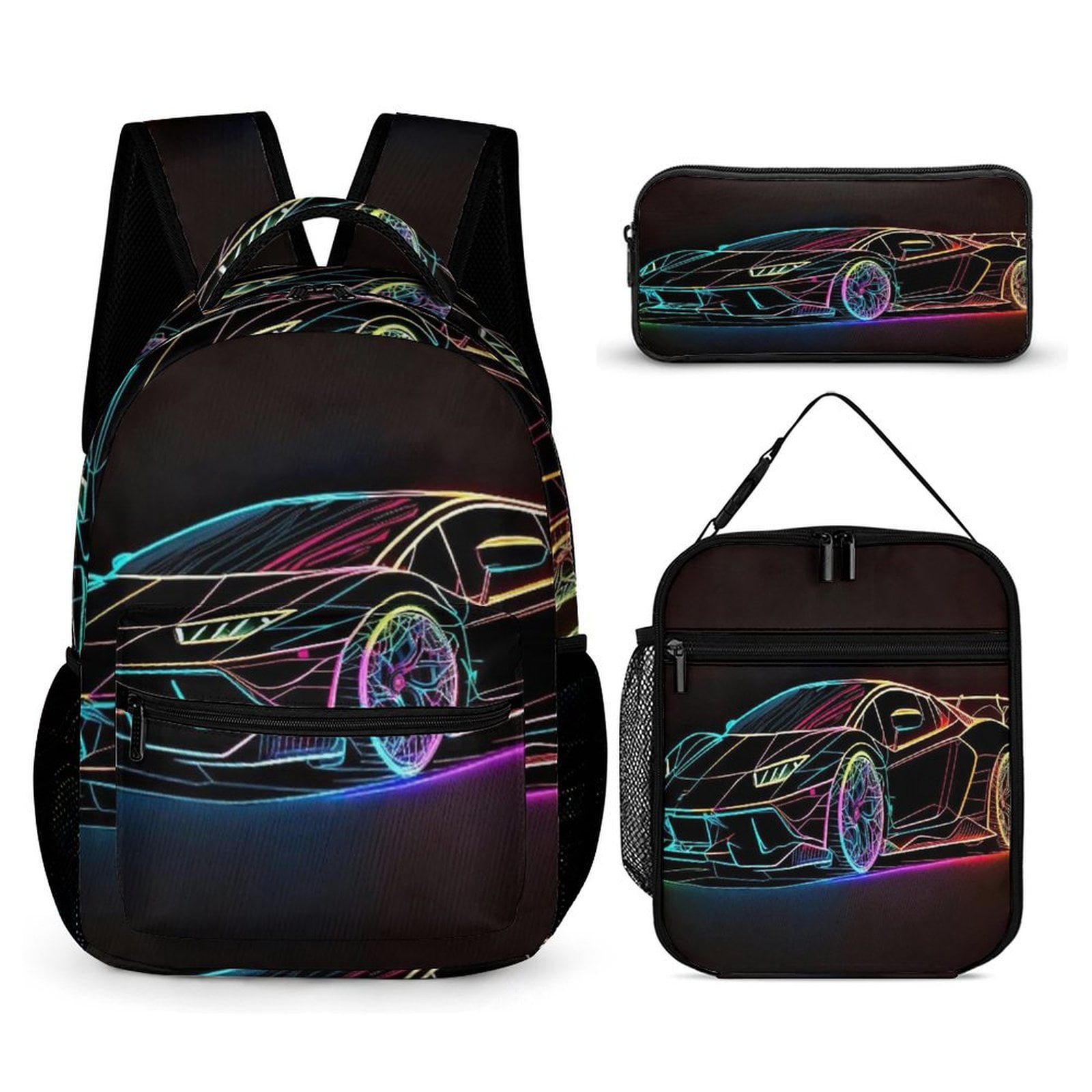 Supercar Lightweight Laptop Travel Backpack For Adults Work Camping ...