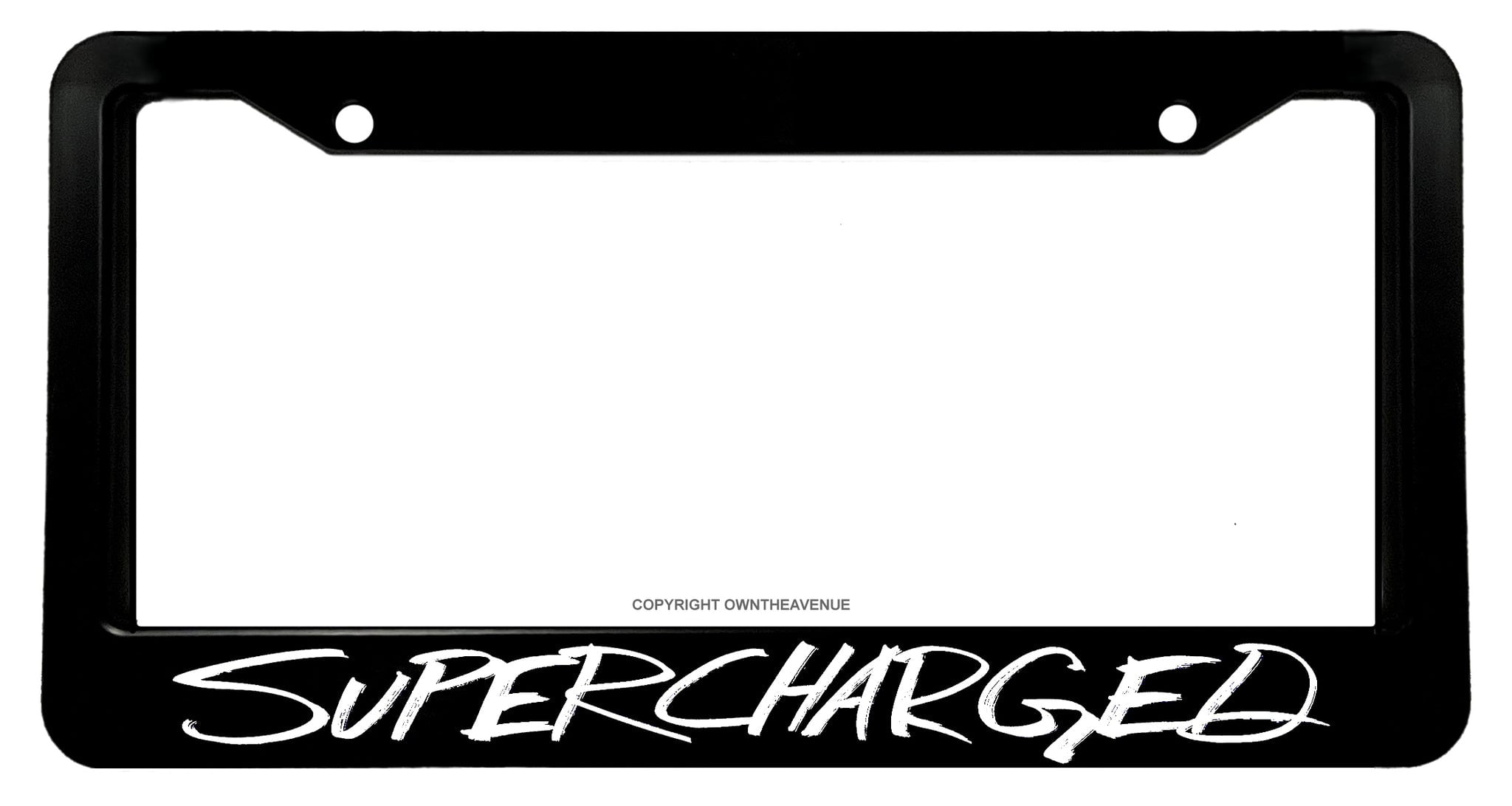 Supercharged Drifting Muscle Car JDM Racing Model-V01 License Plate ...