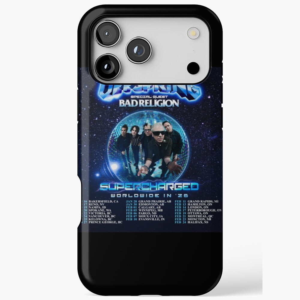 Supercharged Tour Dates 2026 iPhone Case 17 11 12 13 14 15 16 Pro Max ...