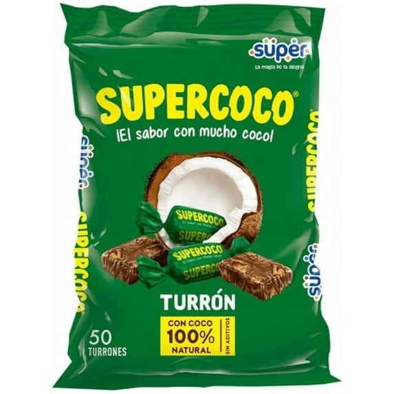 Supercoco Turron Candy Bar - Walmart.com