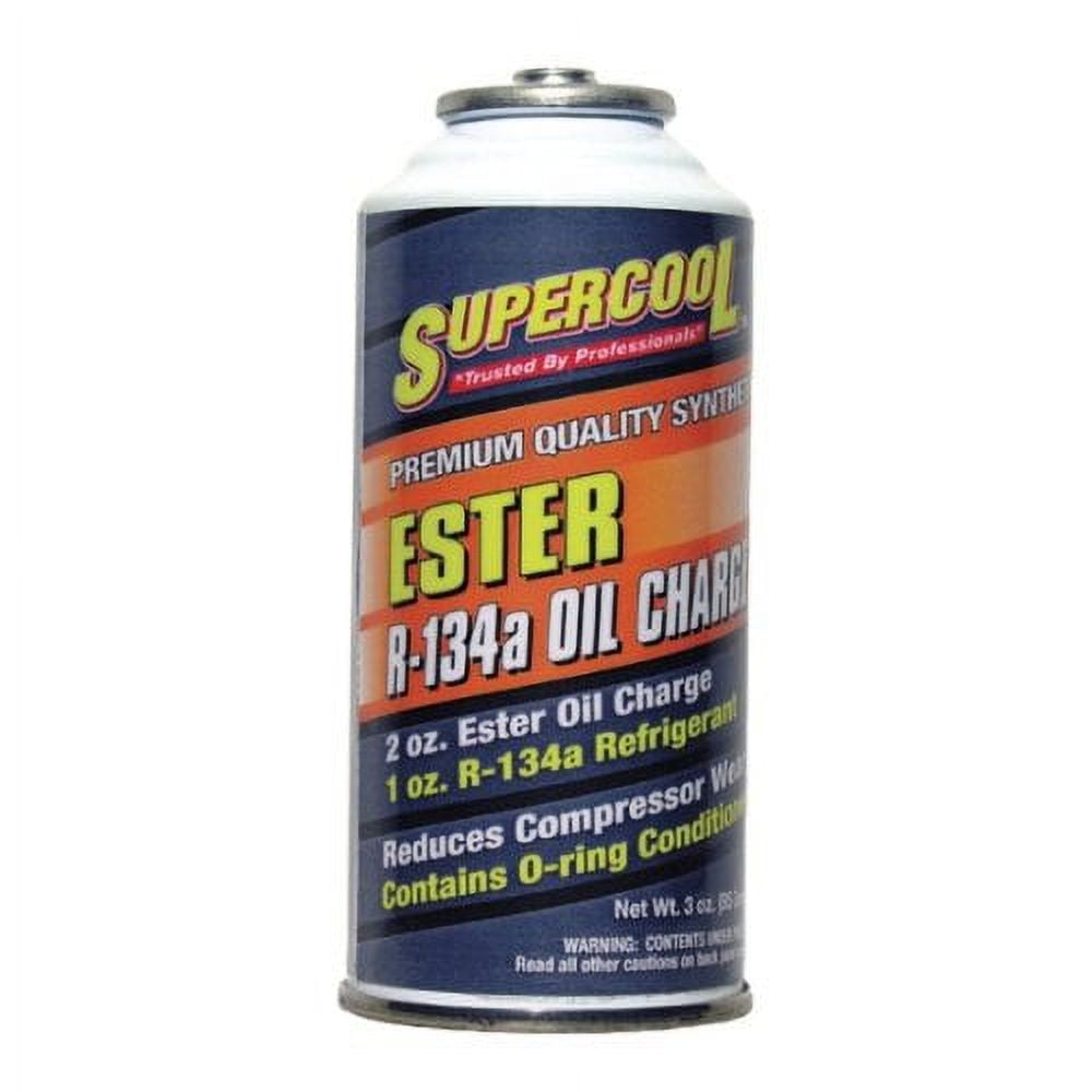 Supercool A/C 134a Charge and Ester Lube,3 Oz 16600 - Walmart.com