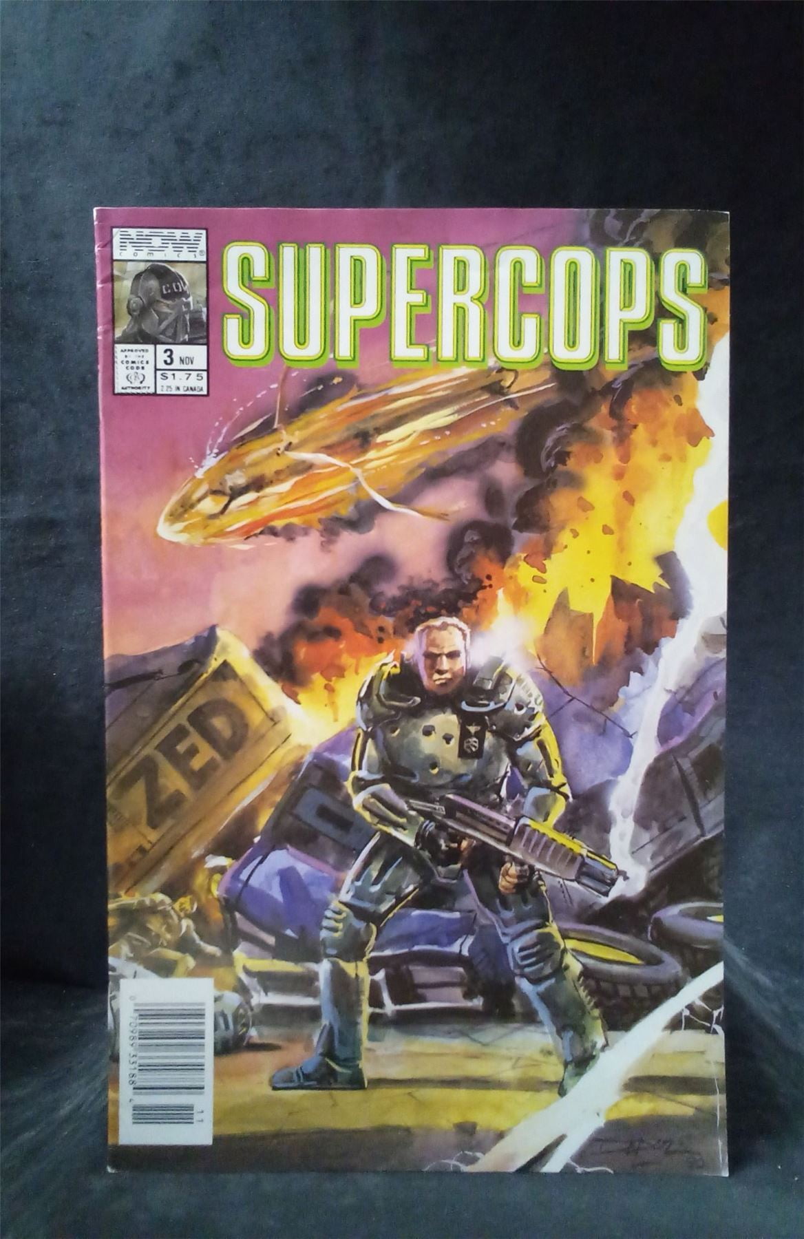 Pre-Owned Supercops #3 1990 Now Comics Comic Book - Walmart.com