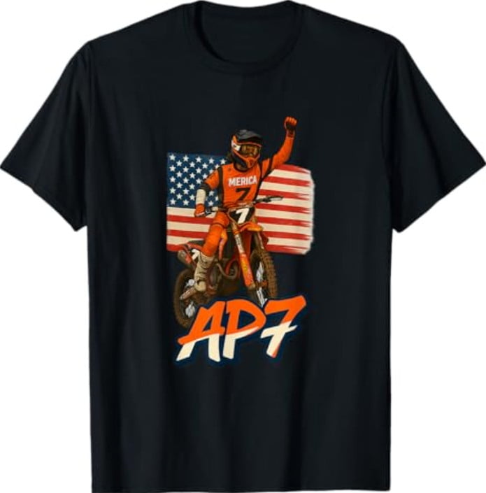 Supercross Motocross Retro Racing Rider Style Shirt - Walmart.com