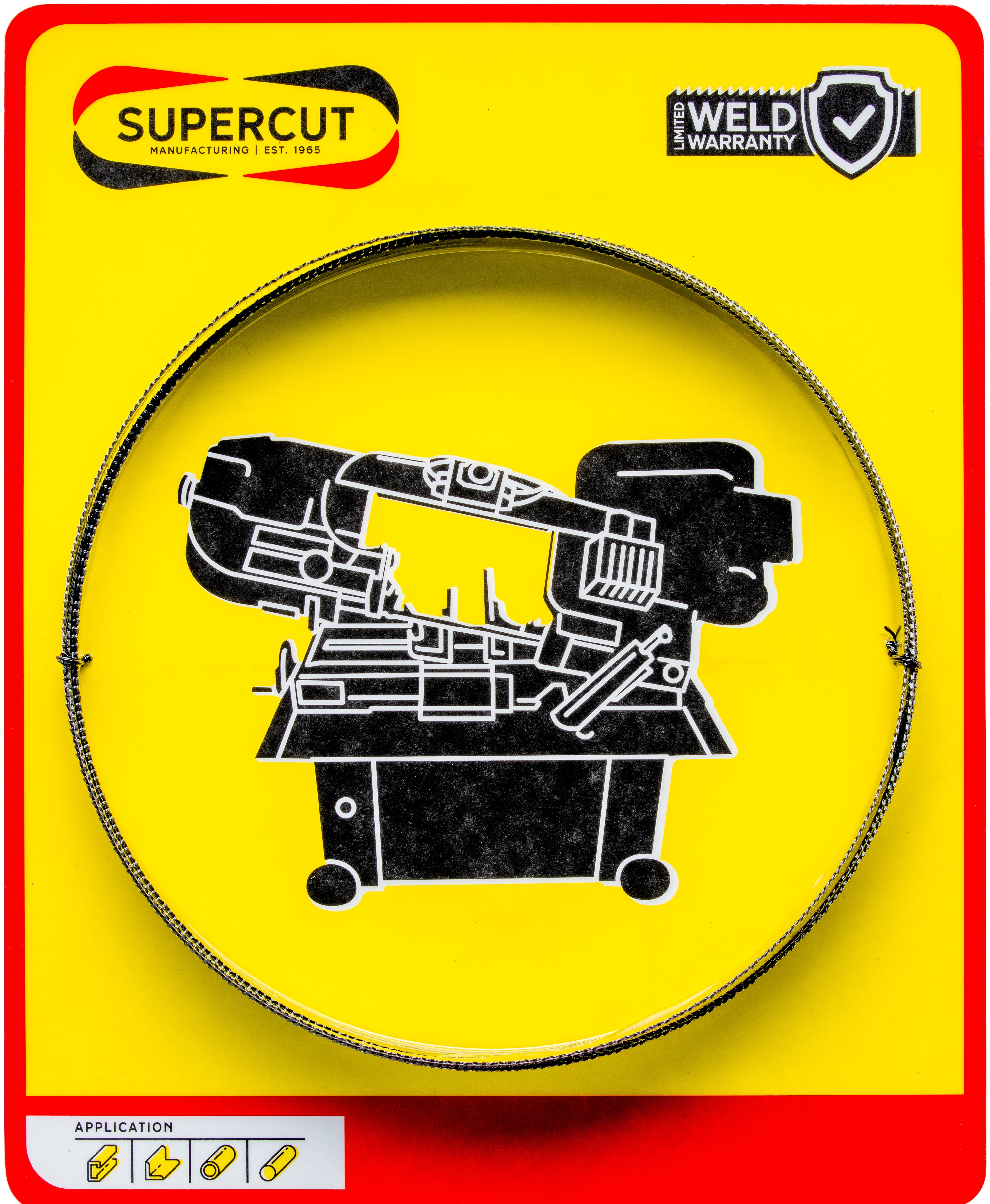 Supercut Made in USA Band Saw Blade 93-inch X 3/4-inch X .035-inch, 10 ...