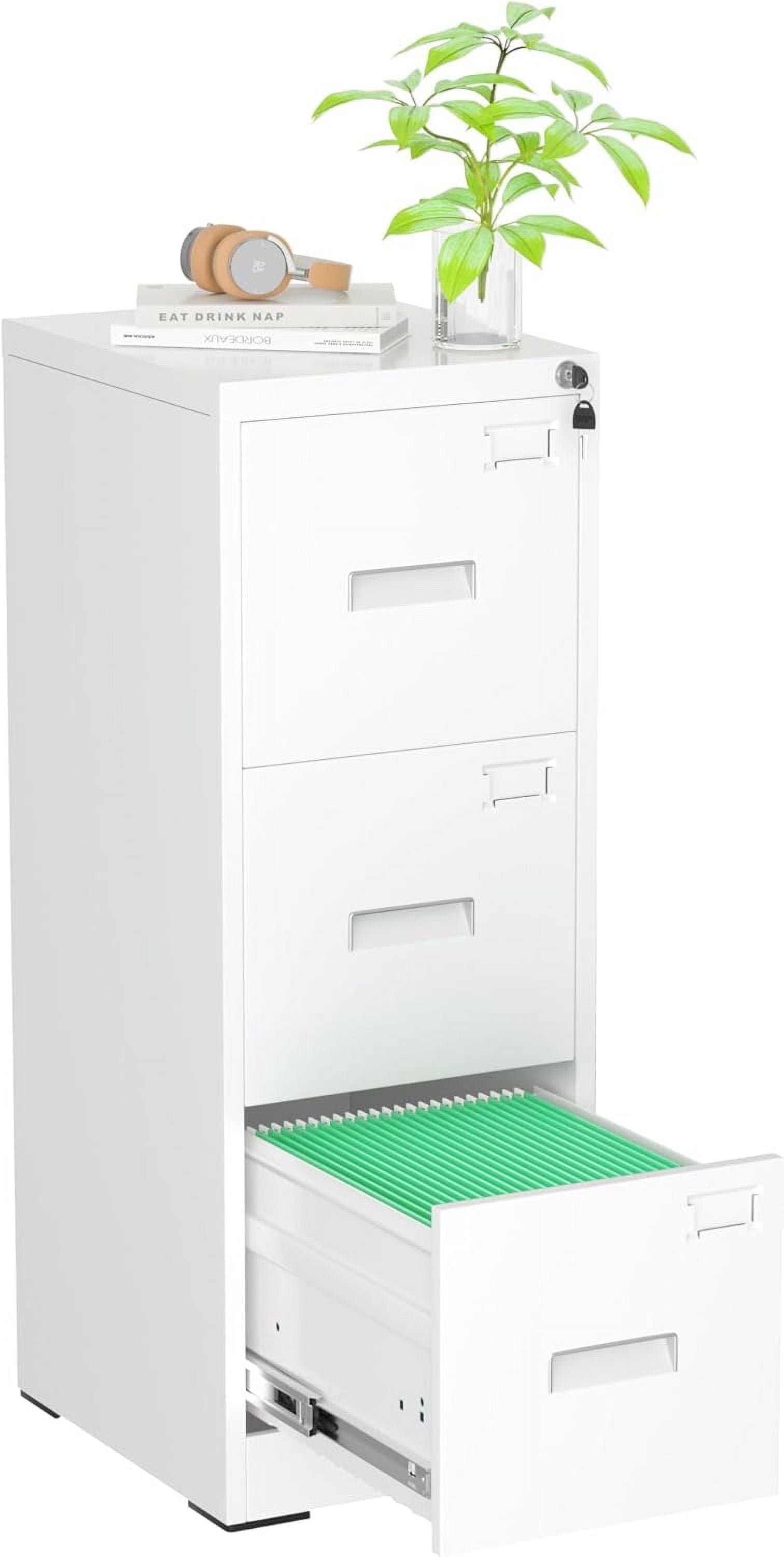 Superday File Cabinet, Vertical File Cabinet with Lock, Locking Filing ...