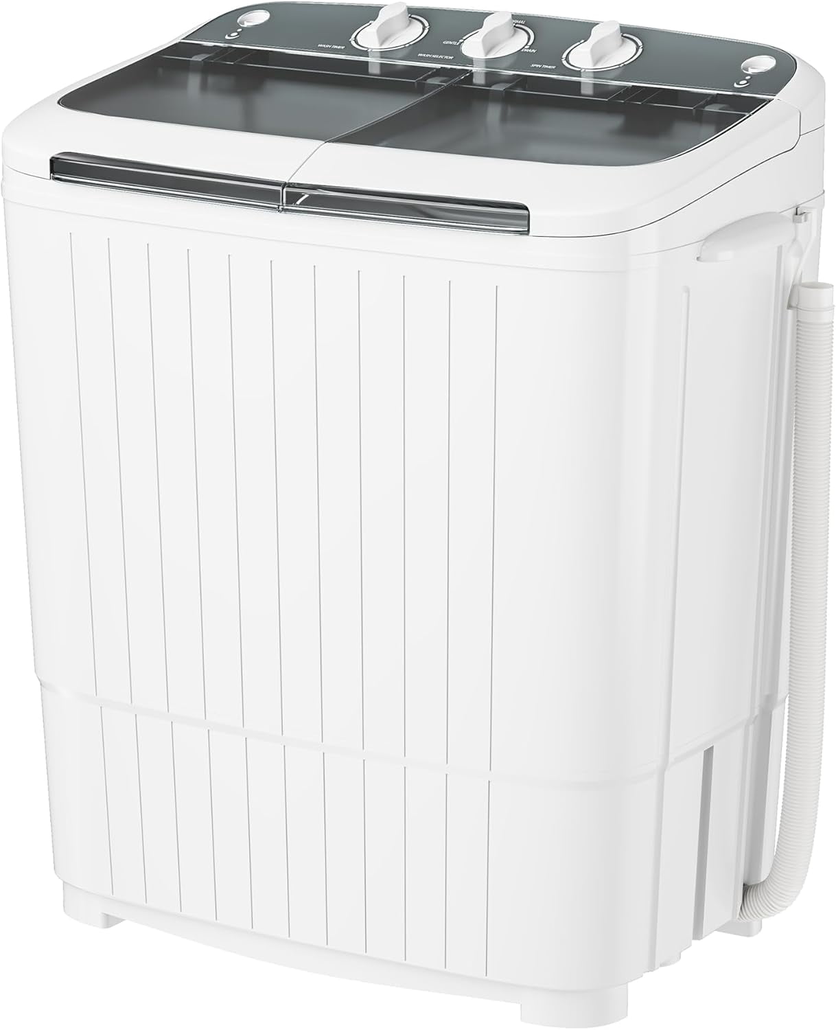 Superday Portable Washing Machine, 2 In 1 Small Washing Machine and ...