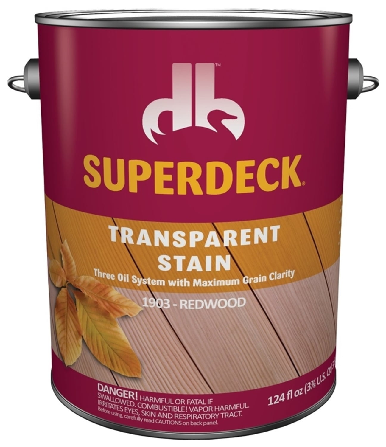 Superdeck Transparent Redwood Oil Wood Stain 1 gal. - Walmart.com