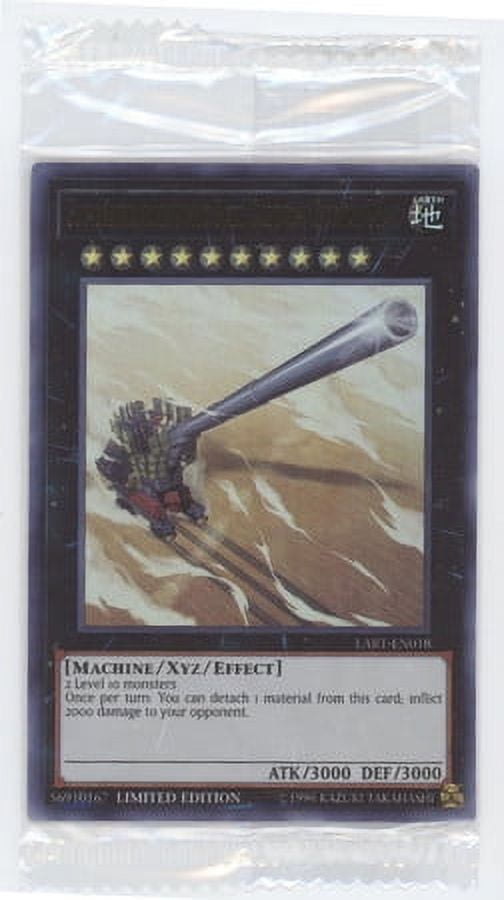 Superdreadnought Rail Cannon Gustav Max (Sealed) - LART-EN018 - Ultra Rare - Yu-Gi-Oh - Walmart.com