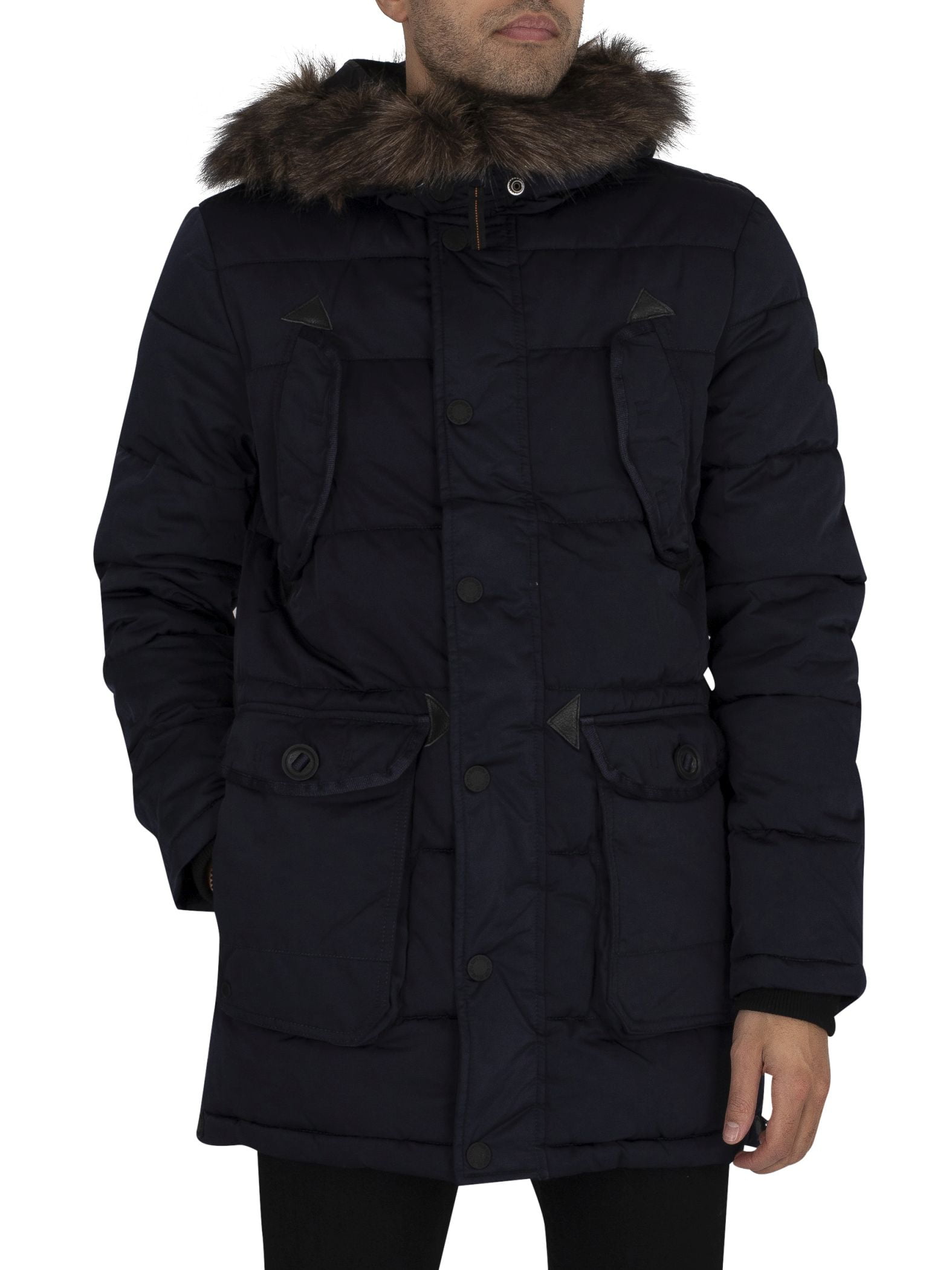 Superdry Chinook Parka Jacket, Blue - Walmart.com