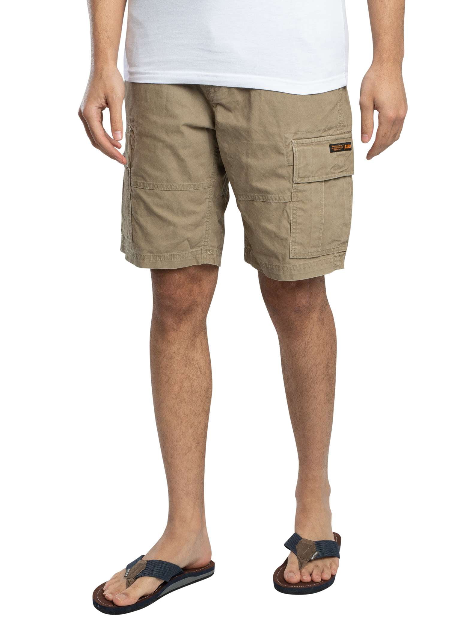 Superdry Heavy Cargo Shorts, Beige - Walmart.com