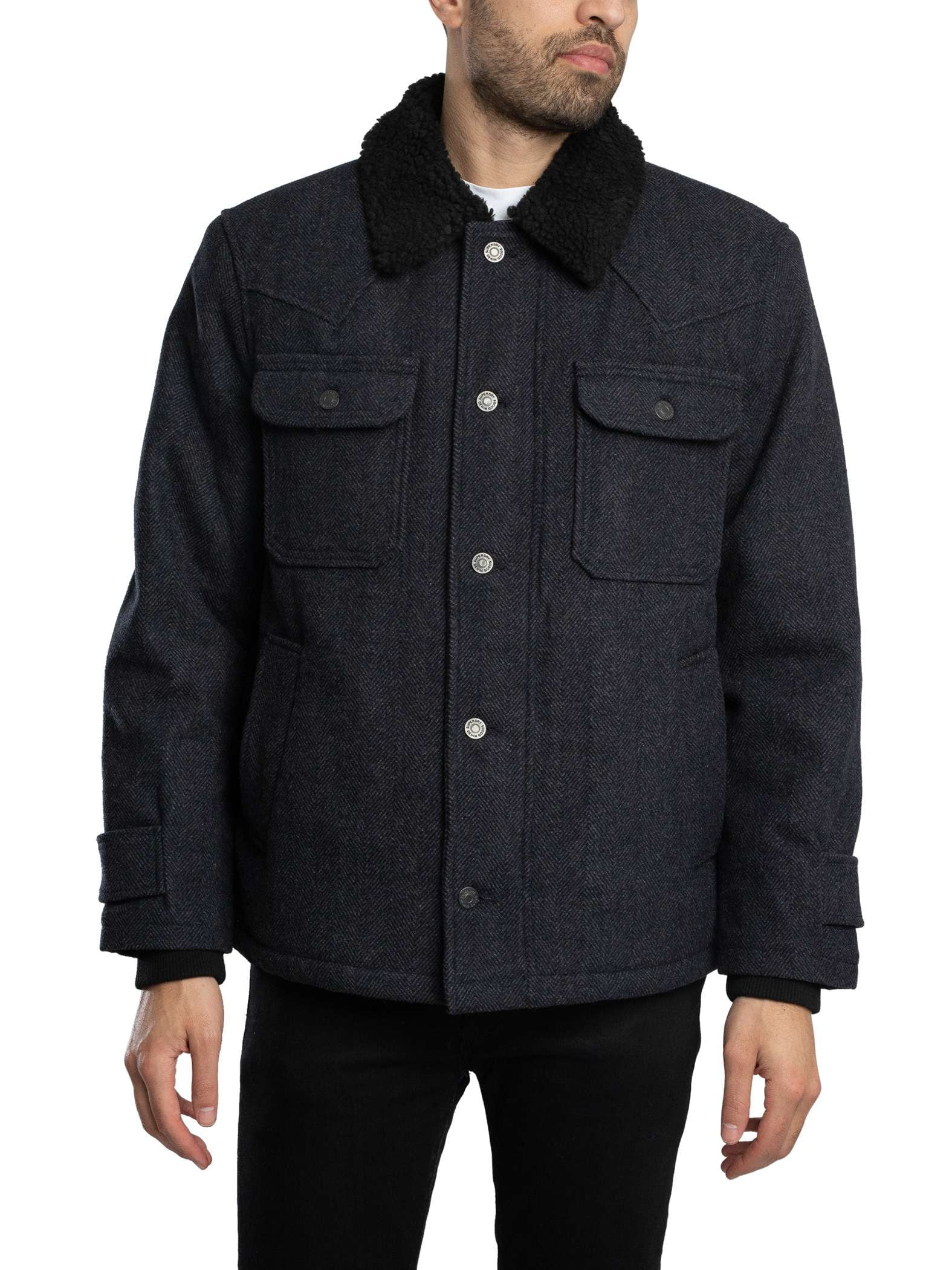 Superdry Merchant Wool Chore Jacket, Blue - Walmart.com