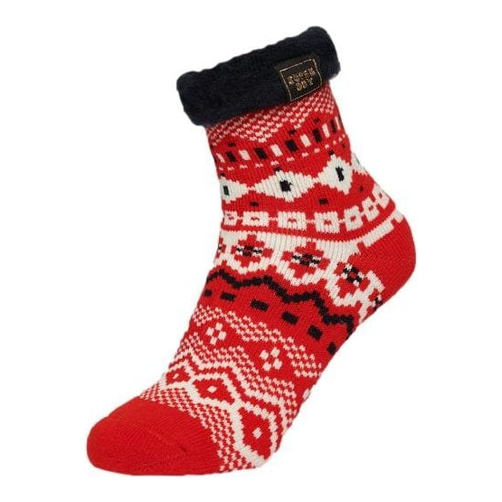Superdry Patterened Slipper Socks - Eclipse Navy - Walmart.com
