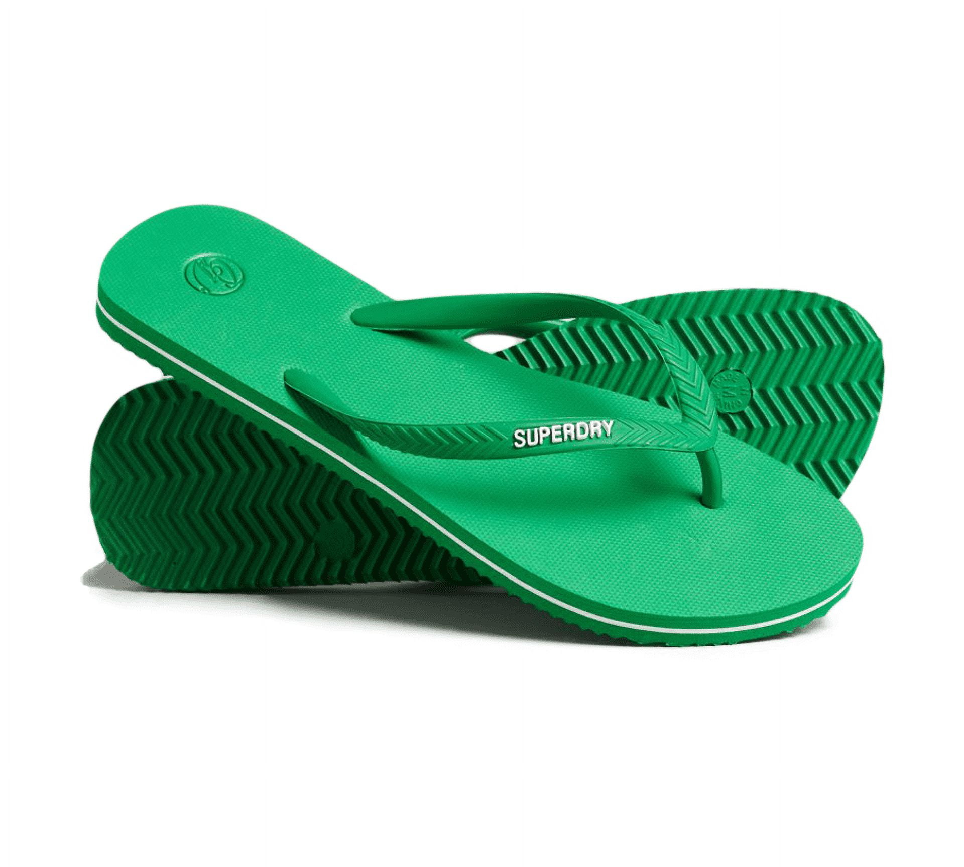 Superdry Women's Classic Vintage Flip Flops Green UK M - Walmart.com