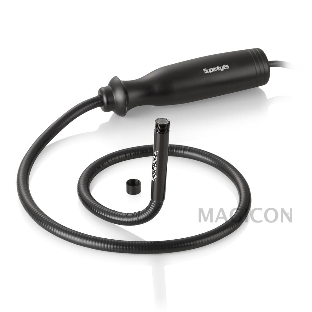 Supereyes N005 100X 7mm USB Borescope Snake Inspection Endoscope with 500mm Tube - Walmart.com