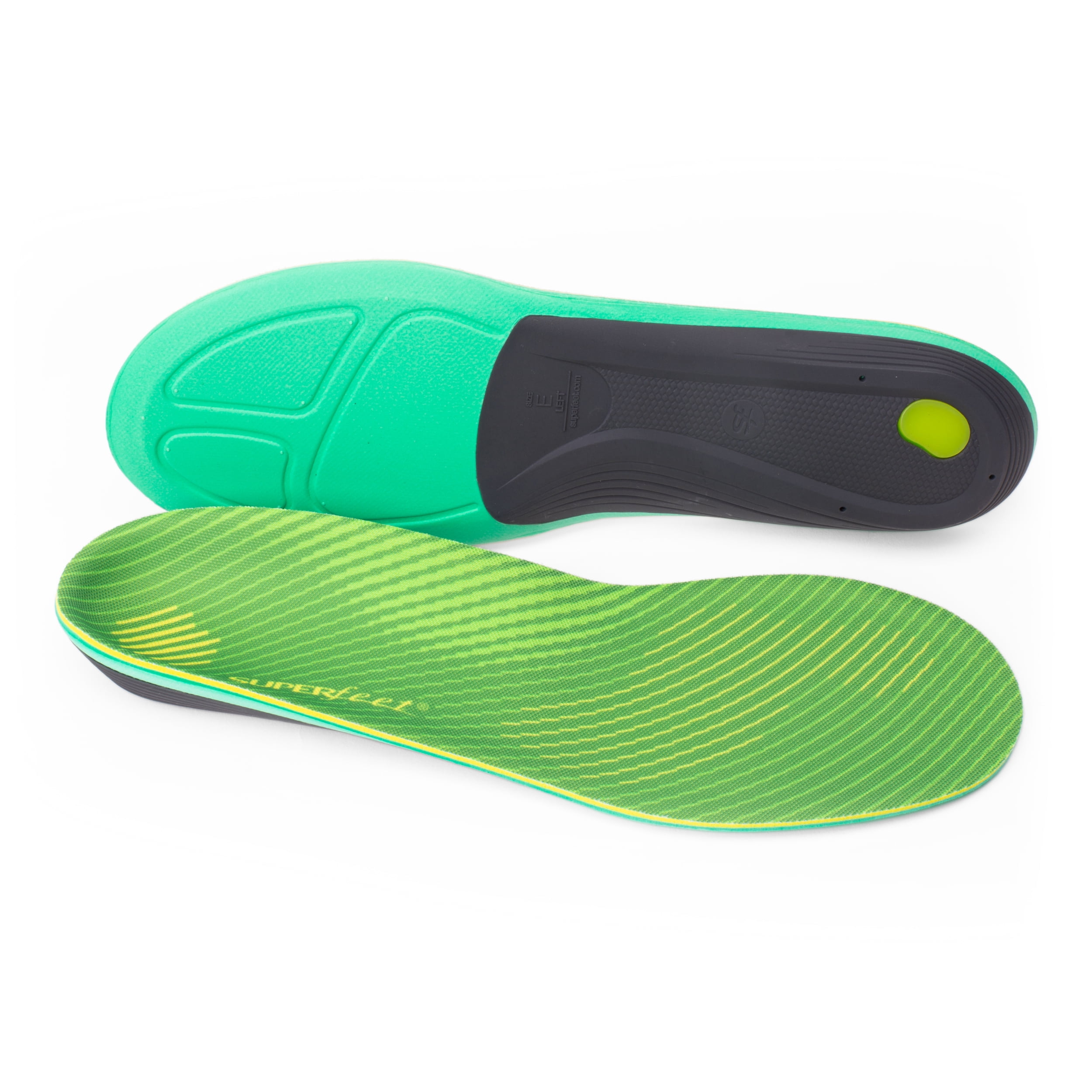 Superfeet Run Support High Arch Insoles - High Arch Support - Trim-To ...
