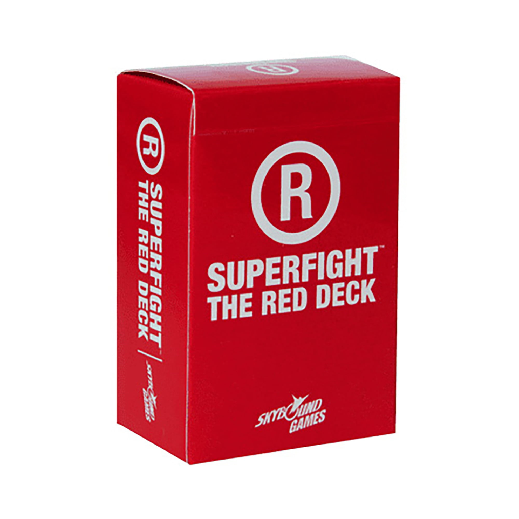 Superfight: Red Deck - R-Rated Standalone Or Expansion, 100 Offensive ...