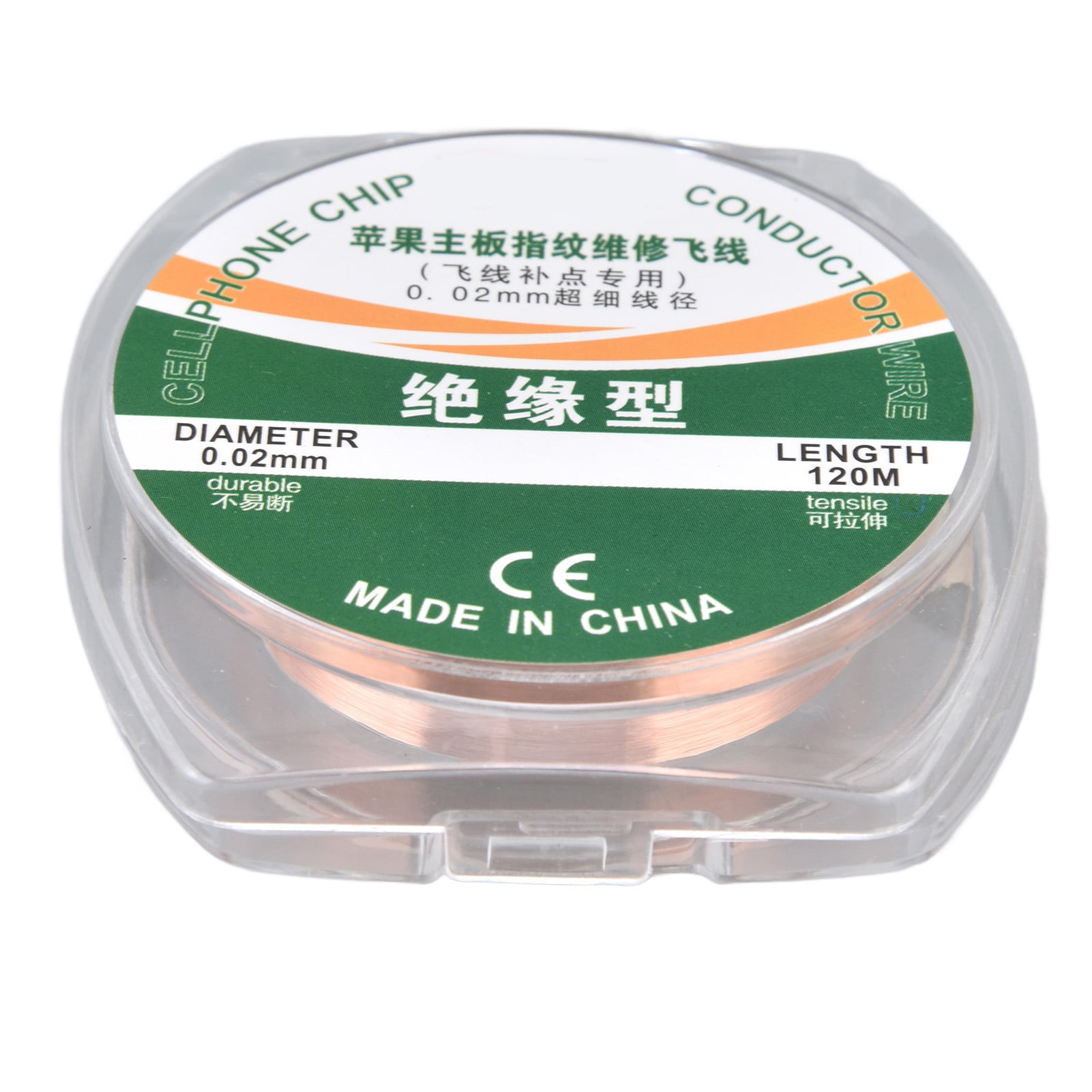 Superfine Jumping Wire Ultra Fine Insulation Type Low Resistance 120m ...