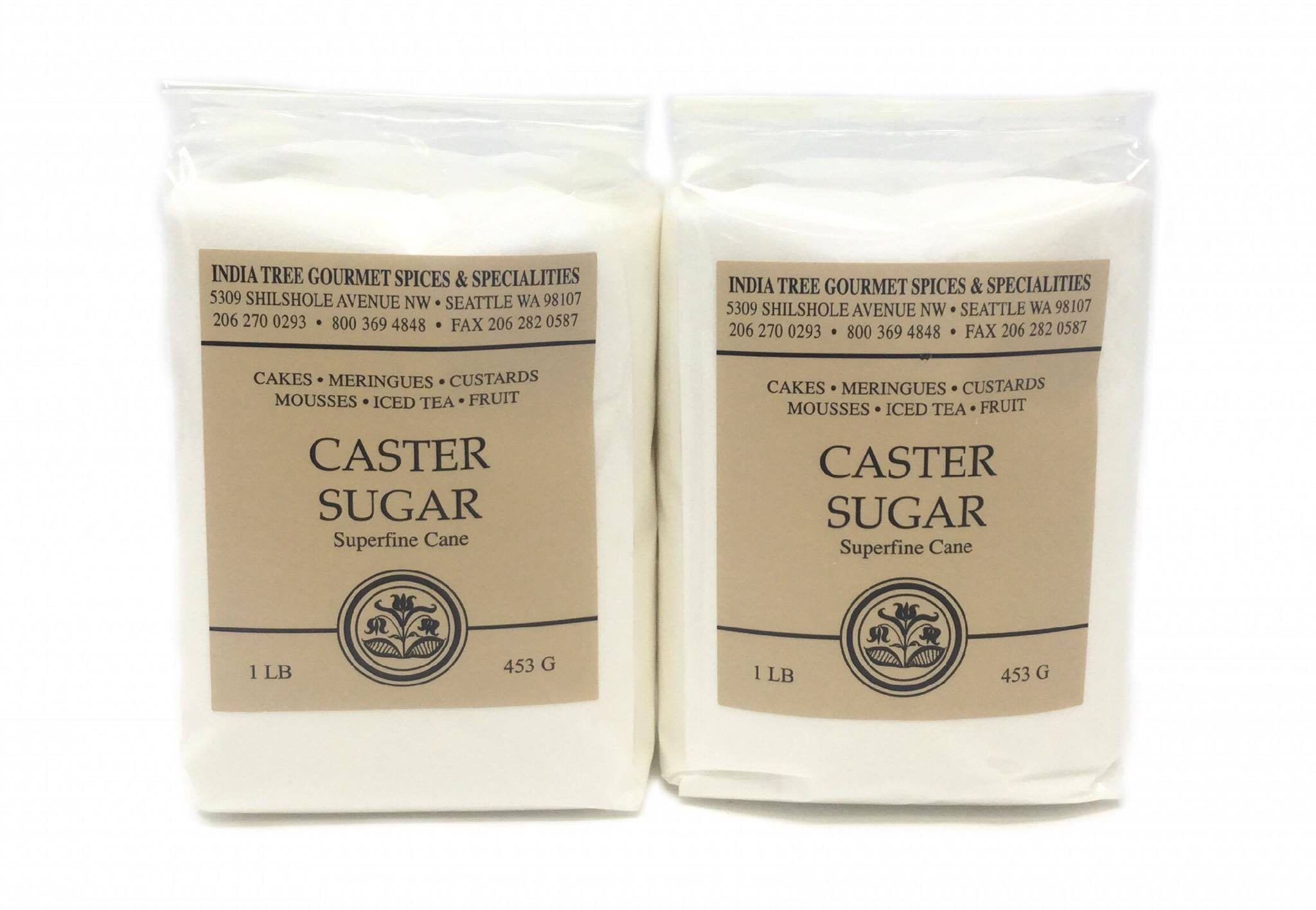 Superfine White Caster Bakers Sugar. Quick Dissolve Grains, Extra Ultra ...