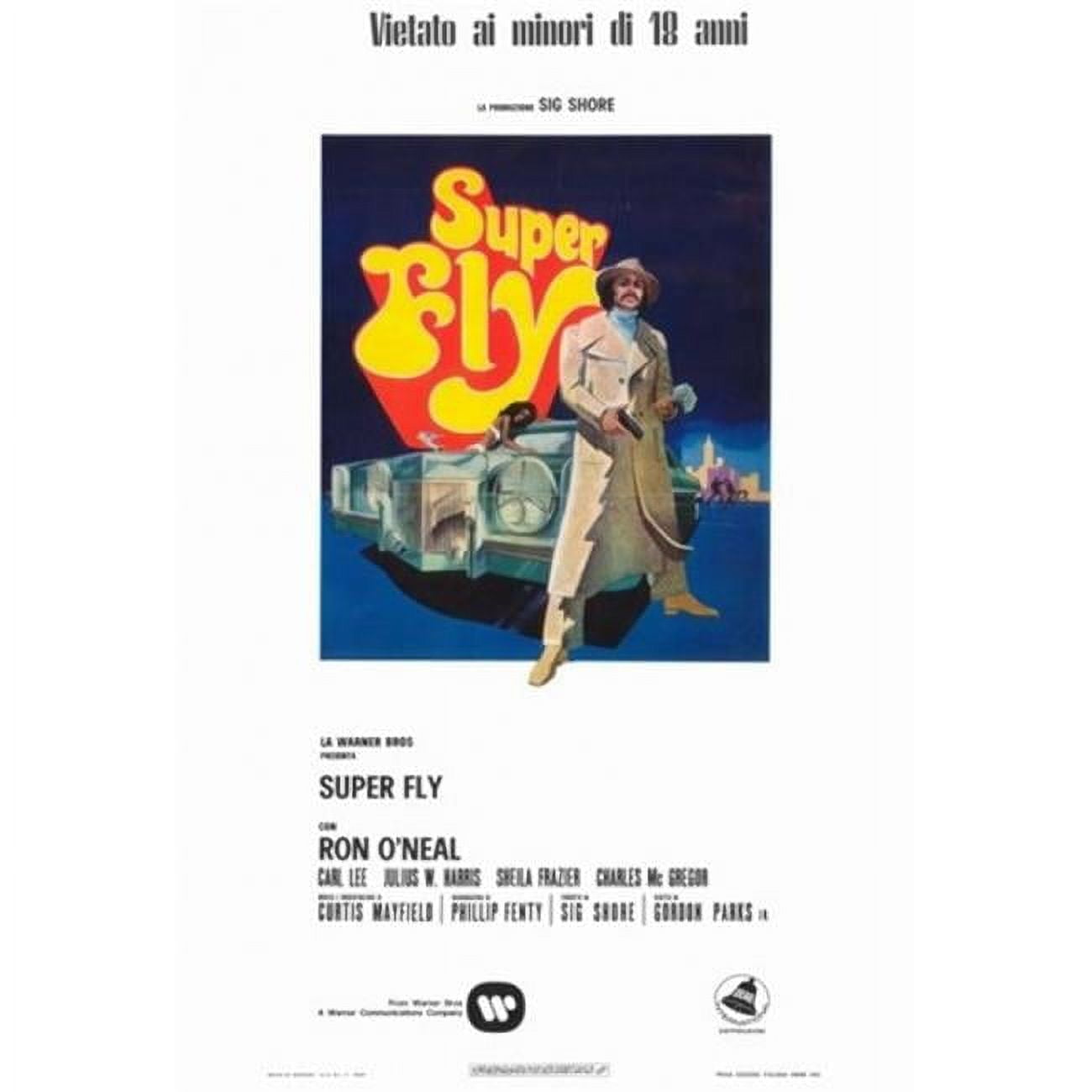 Superfly Movie Poster - 11 x 17 in. - Walmart.com