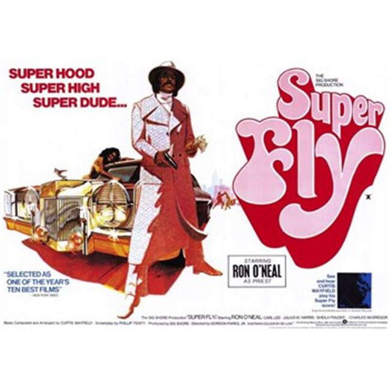 Superfly Movie Poster - 17 x 11 in. - Walmart.com