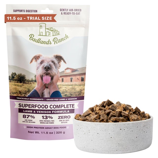 Superfood Complete, Air-Dried Adult Dog Food, High Protein, Zero ...