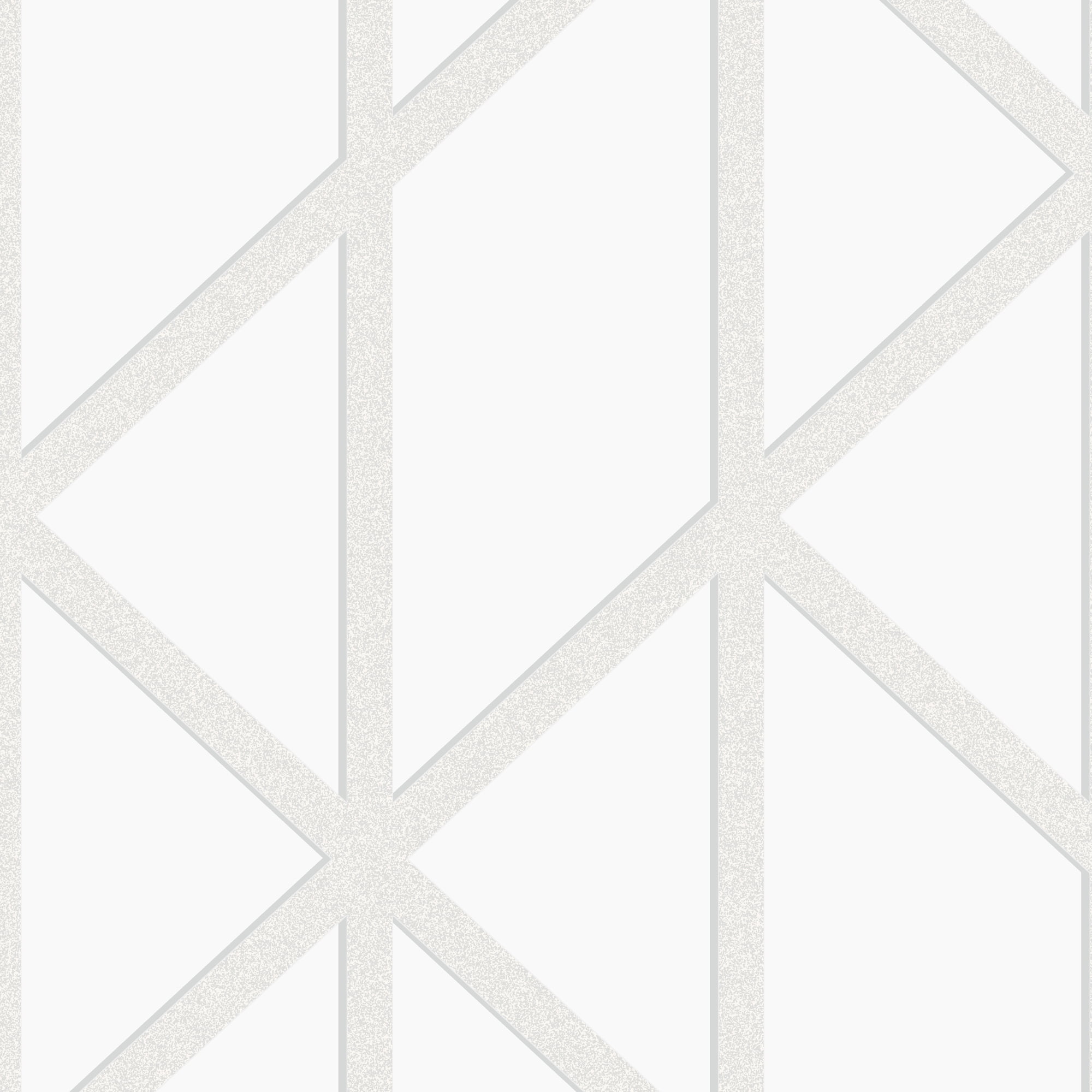 Superfresco Easy Geo Panel White Wallpaper - Walmart.com