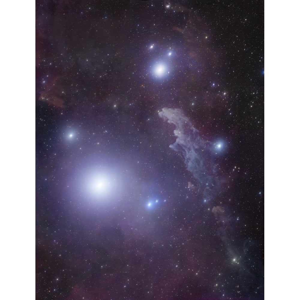 Supergiant Rigel and IC 2118 in Eridanus Poster Print - Walmart.com