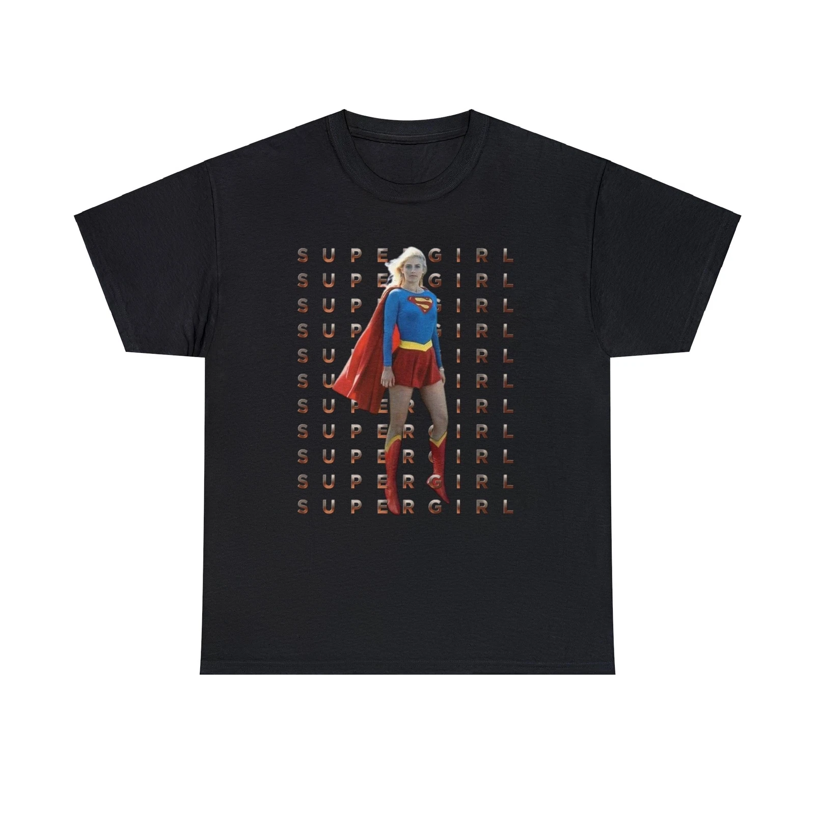 Supergirl Heavy Cotton Tee, Helen Slater, 80s Movie - Walmart.com