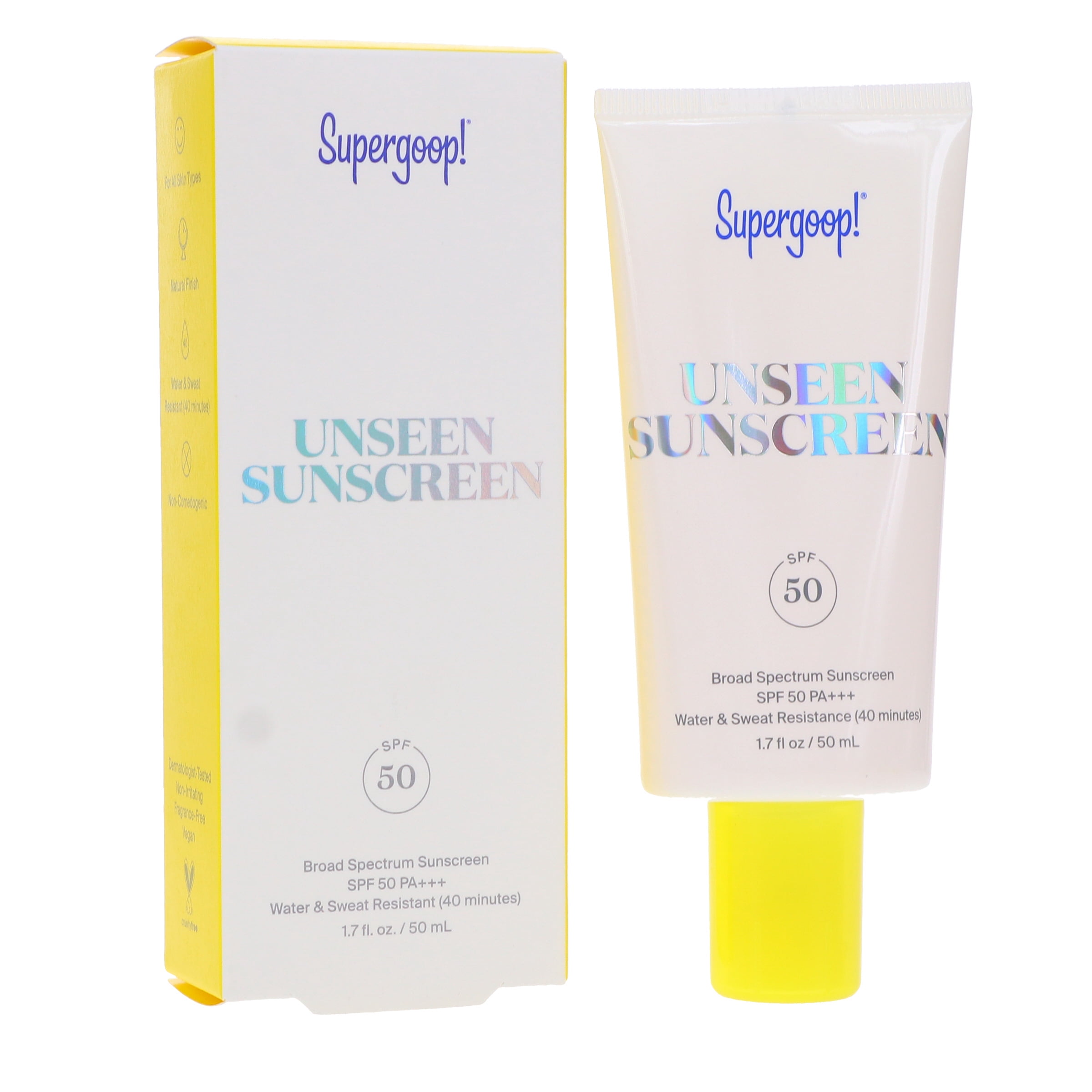 Supergoop! Unseen Sunscreen SPF 50 1.7 oz - Walmart.com