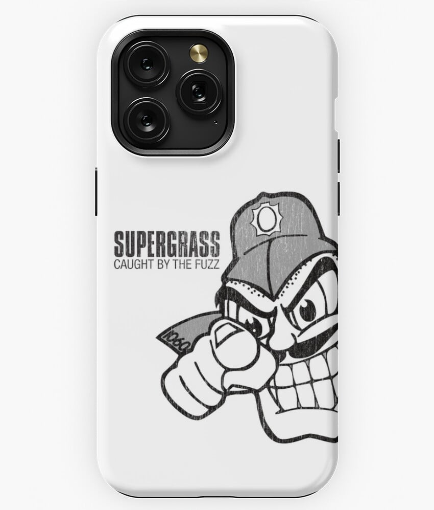 Supergrass Caught By The Fuzz Band G5681 Phone Case for iPhone17 16 15 ...