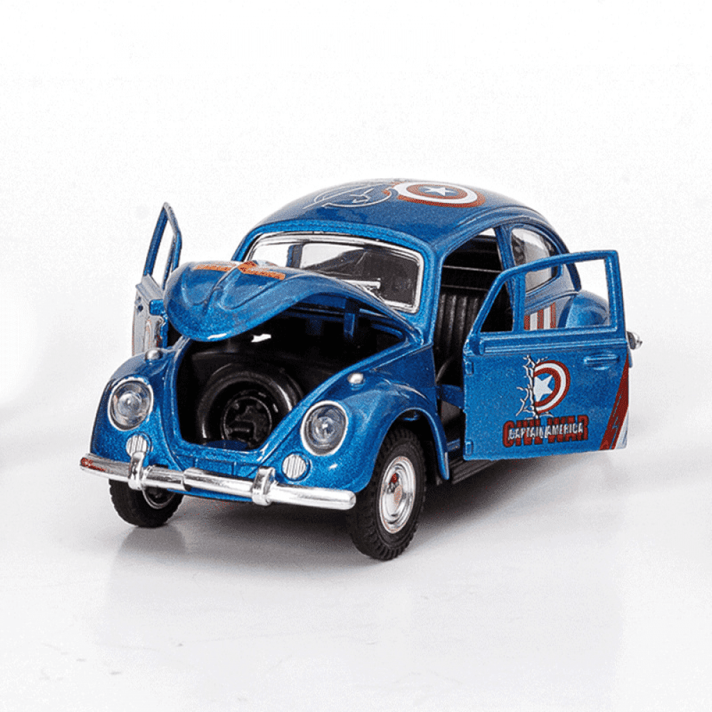 Superhero Captain America Alloy Car Models - Racing Toy Cars, Kids ...