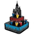 Superhero City Tray W/ Cones - Party Supplies - 1 Piece - Walmart.com