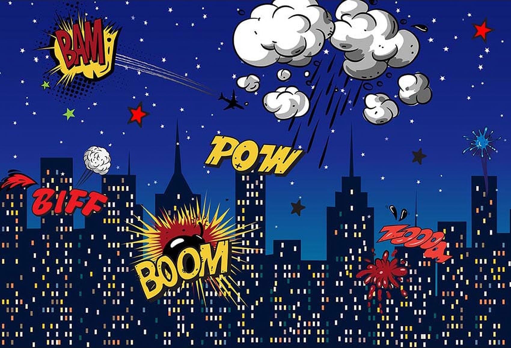 Superhero Cityscape Photography Background Super Hero Buildings Scenes ...