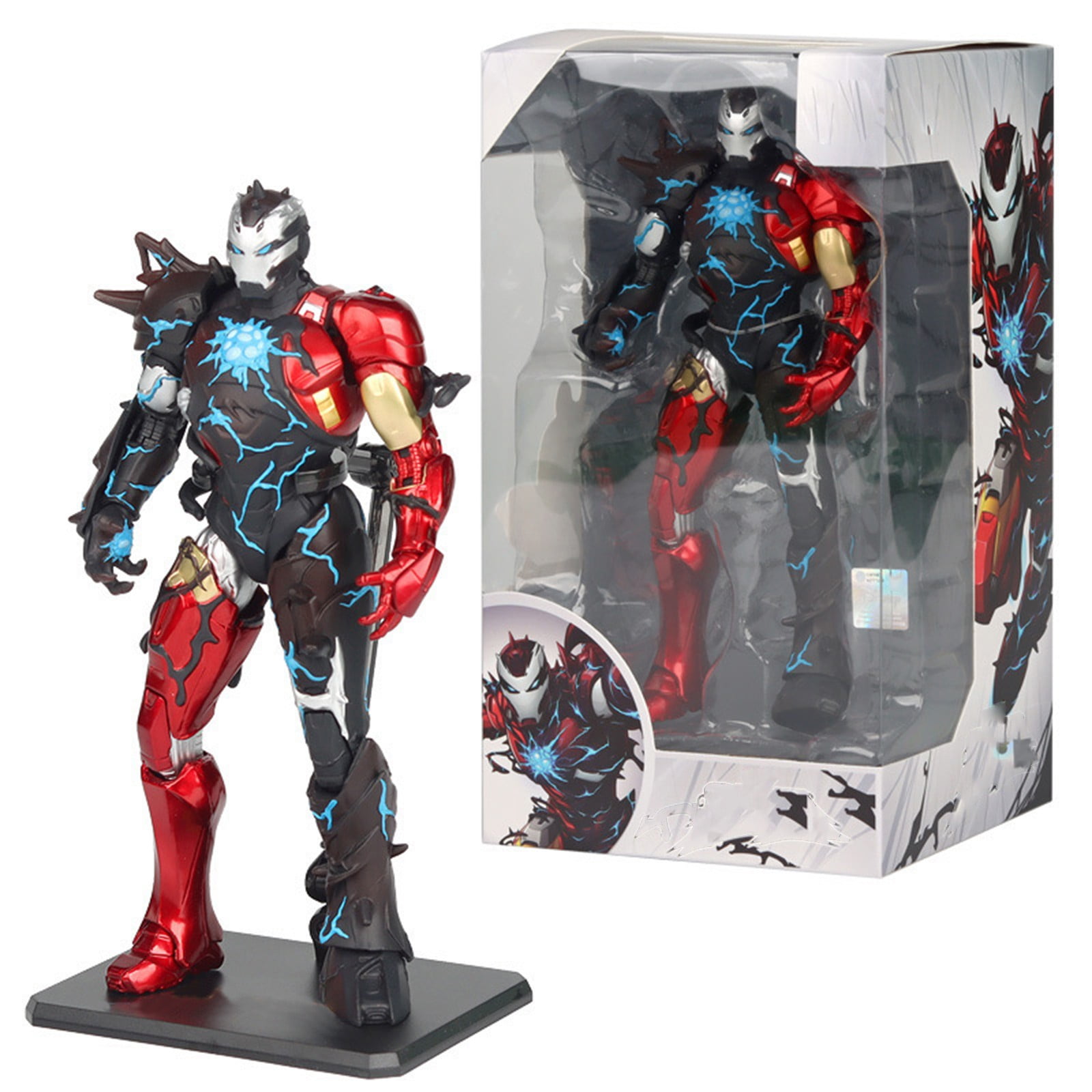 Superhero Fusion Transformation Series - Venom Iron Man Action Figure ...