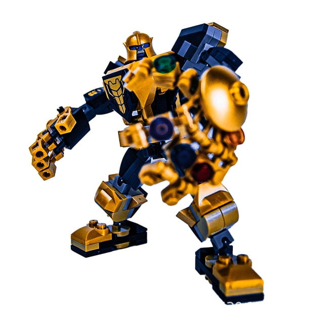 Superhero JamesRhodes War Machine Hulkbuster Figure Blocks Construction ...