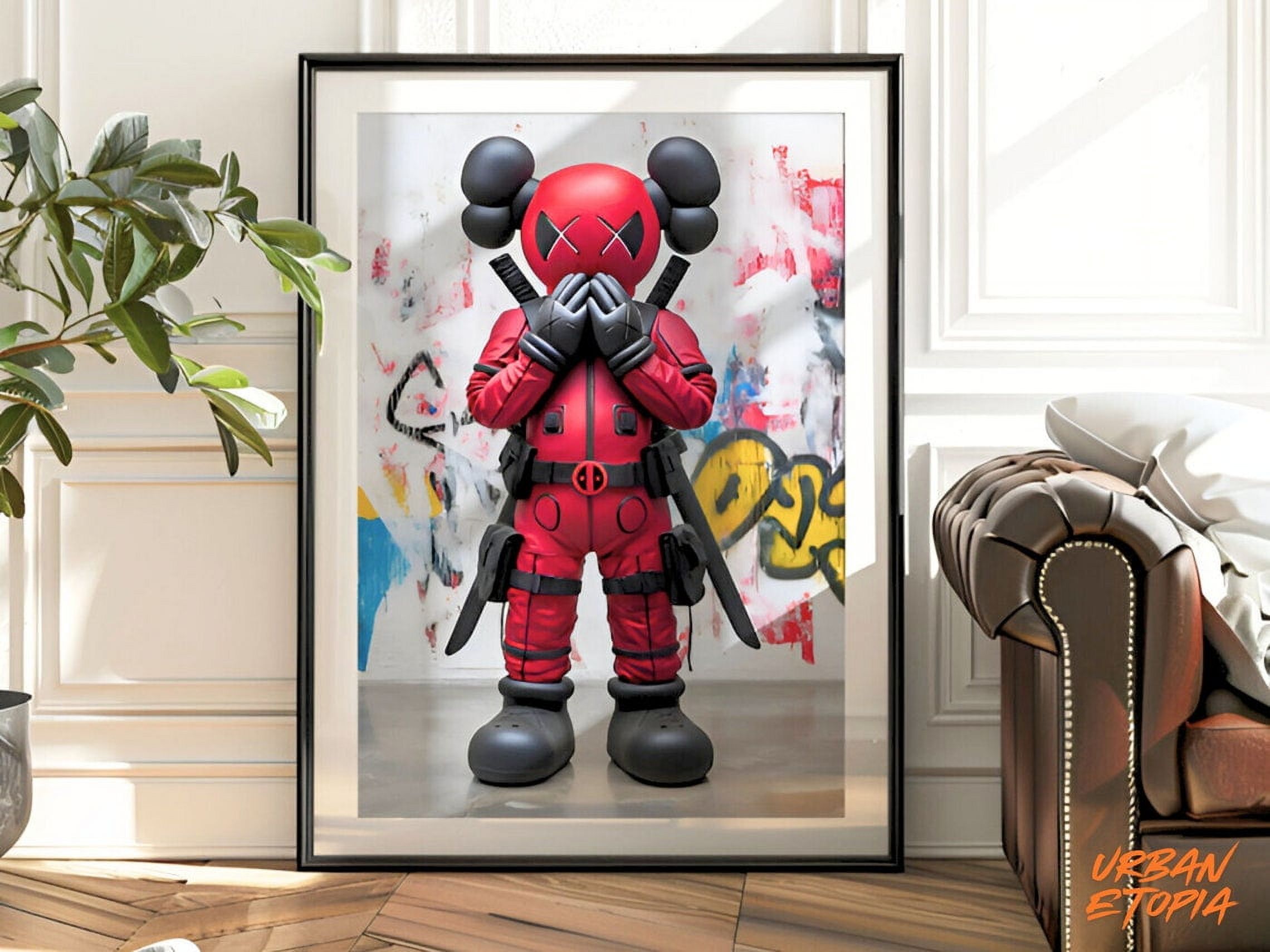Superhero KAWS Poster - Limited Edition Wall Art Print - Hypebeast ...