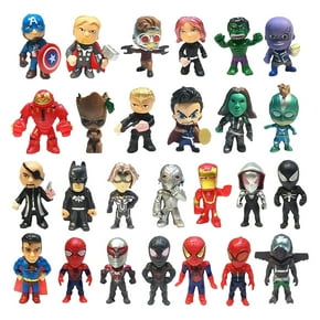 Miniature Superhero Figures