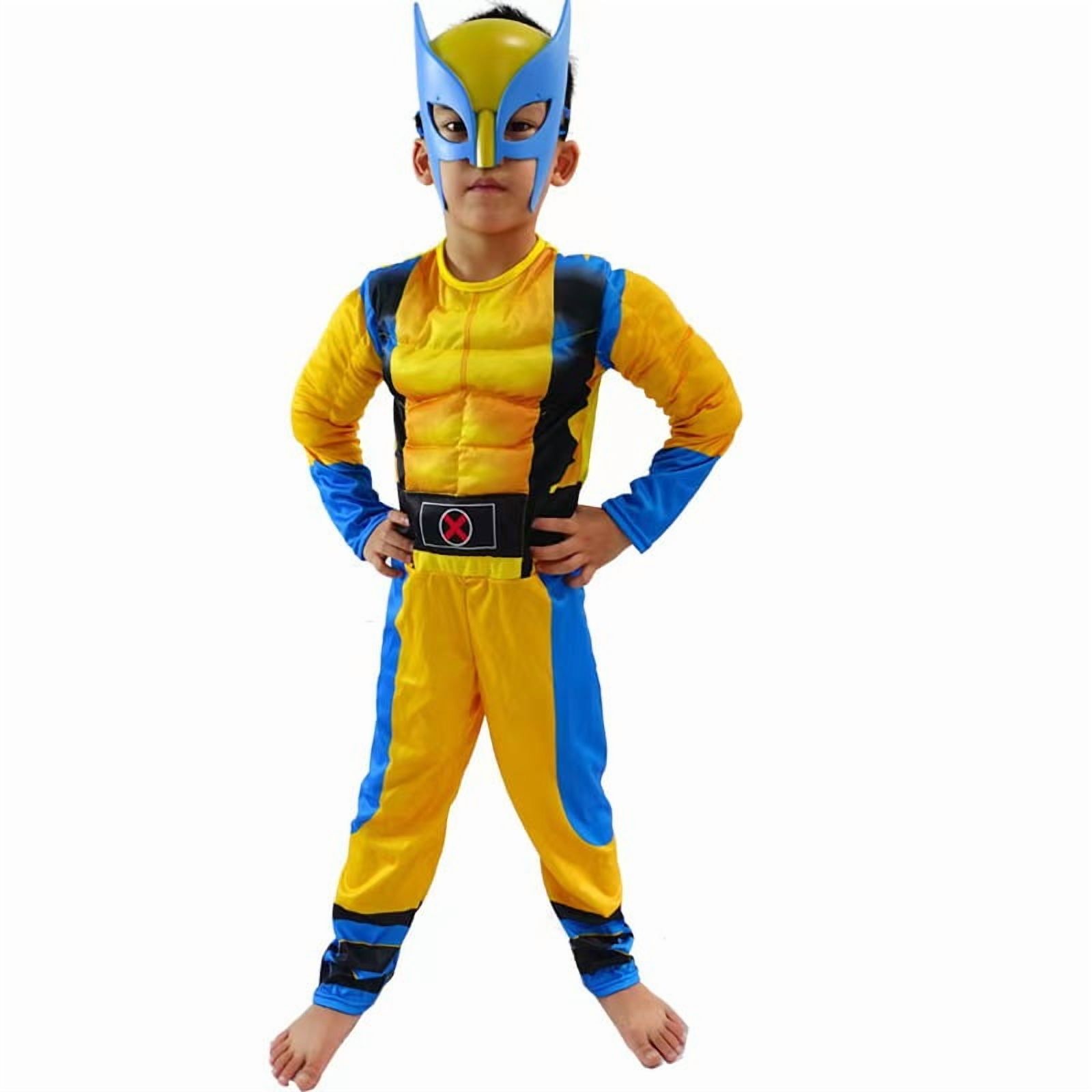 Superhero Outfit Clothing Party Dress Up Performance Clothes Halloween ...