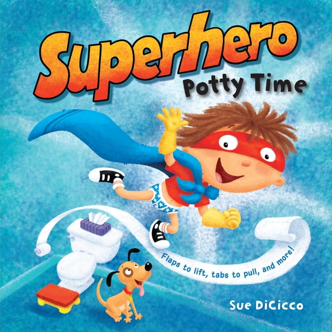 Superhero Potty Time (Board Book) - Walmart.com