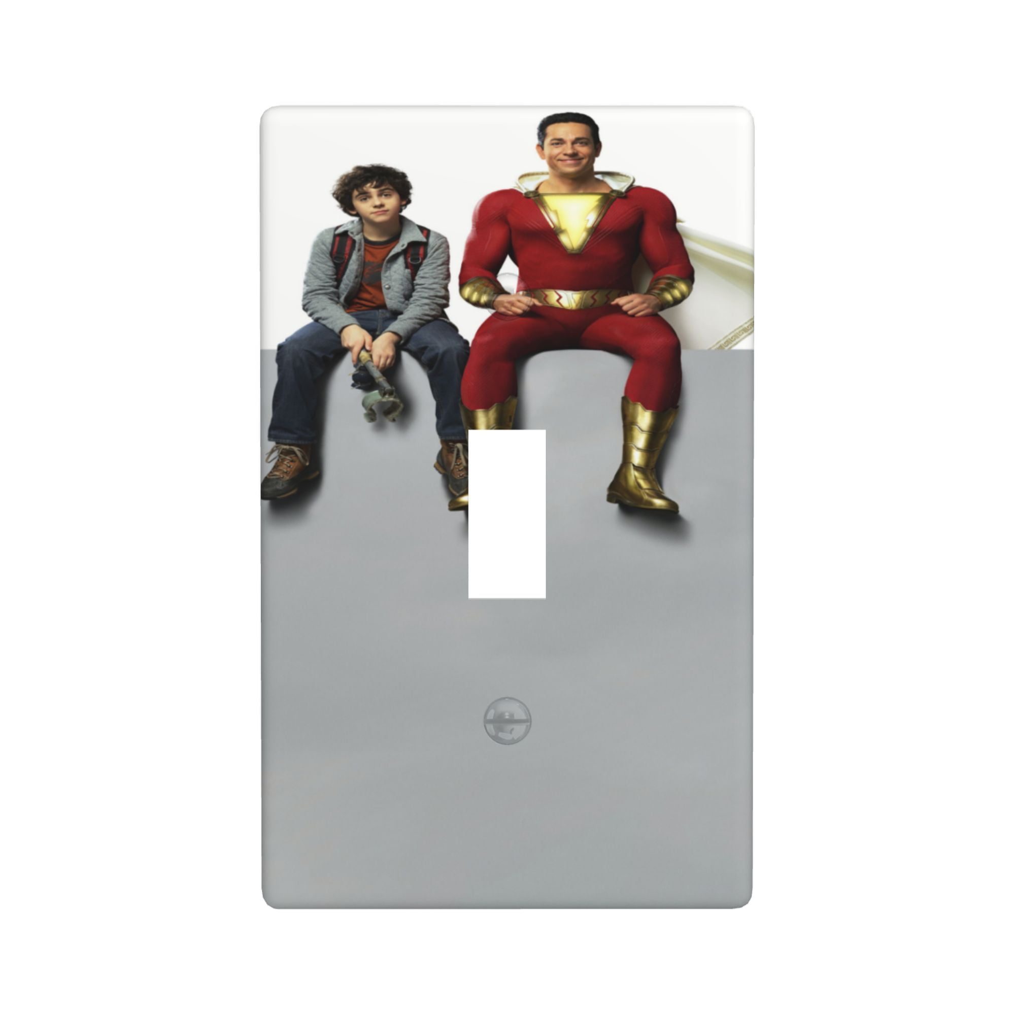 Superhero Series Cartoon-Inspired Toggle Switch Decorative Wall Plate: The Ideal Choice For Home ...