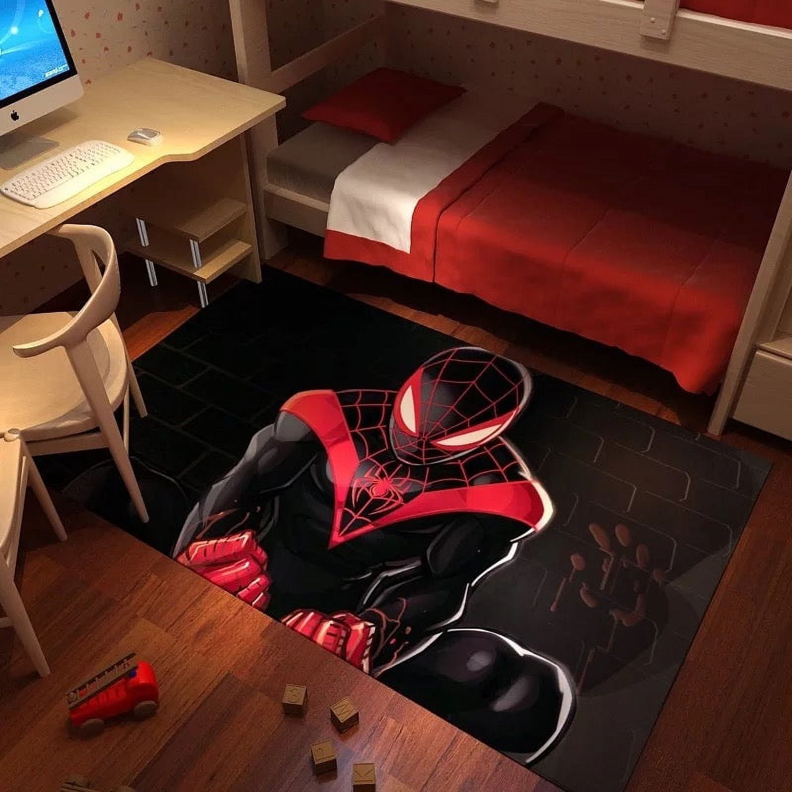 Superhero Spider Mankind Carpet 47''x71'' Bedroom Sofa Rug Door Mat ...