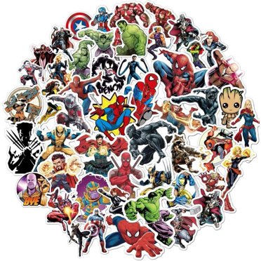 Spiderman Sticker Sheets, 4ct - Walmart.com
