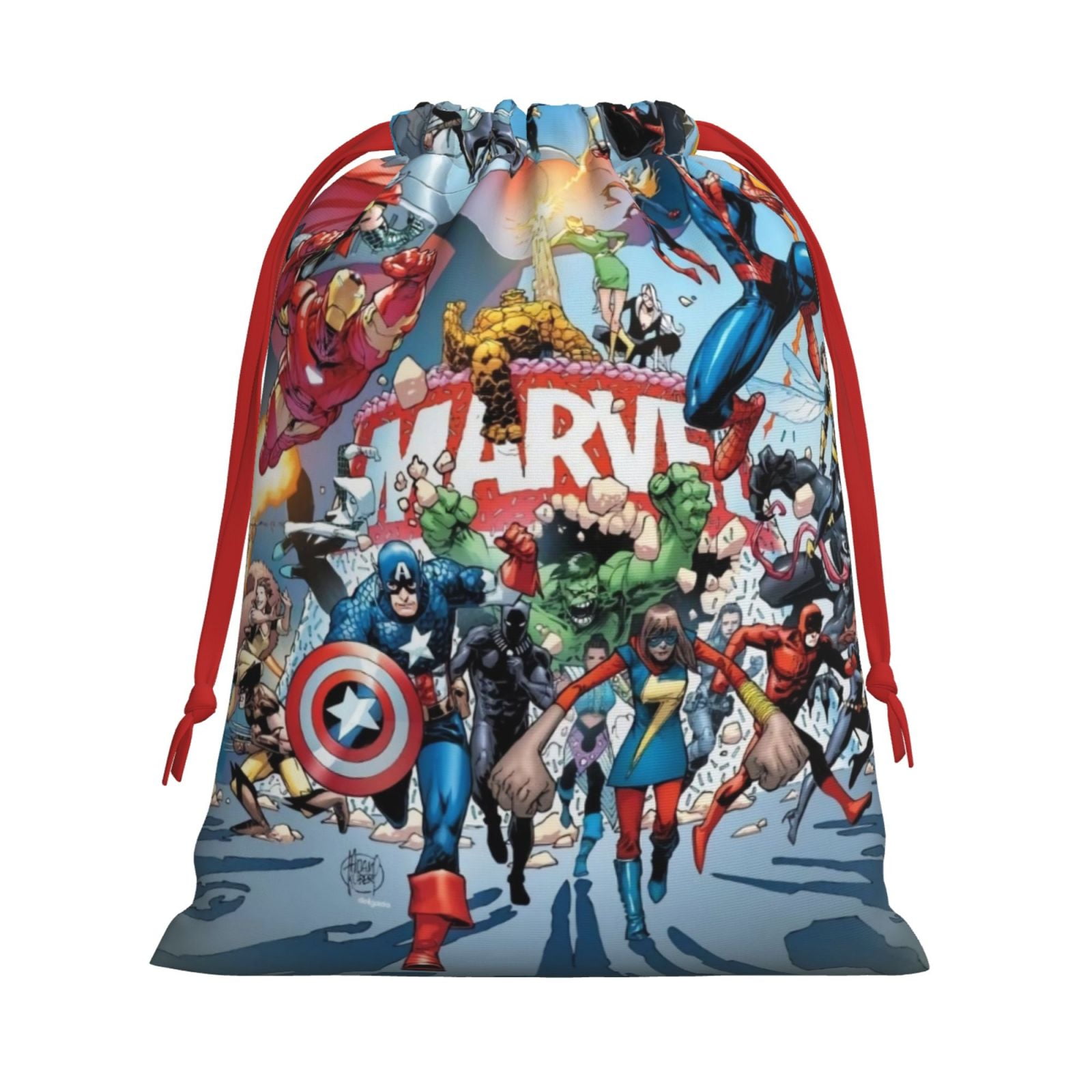 Superhero Spiderman Christmas Gift Bags,Gift Bags,Drawstring Christmas ...