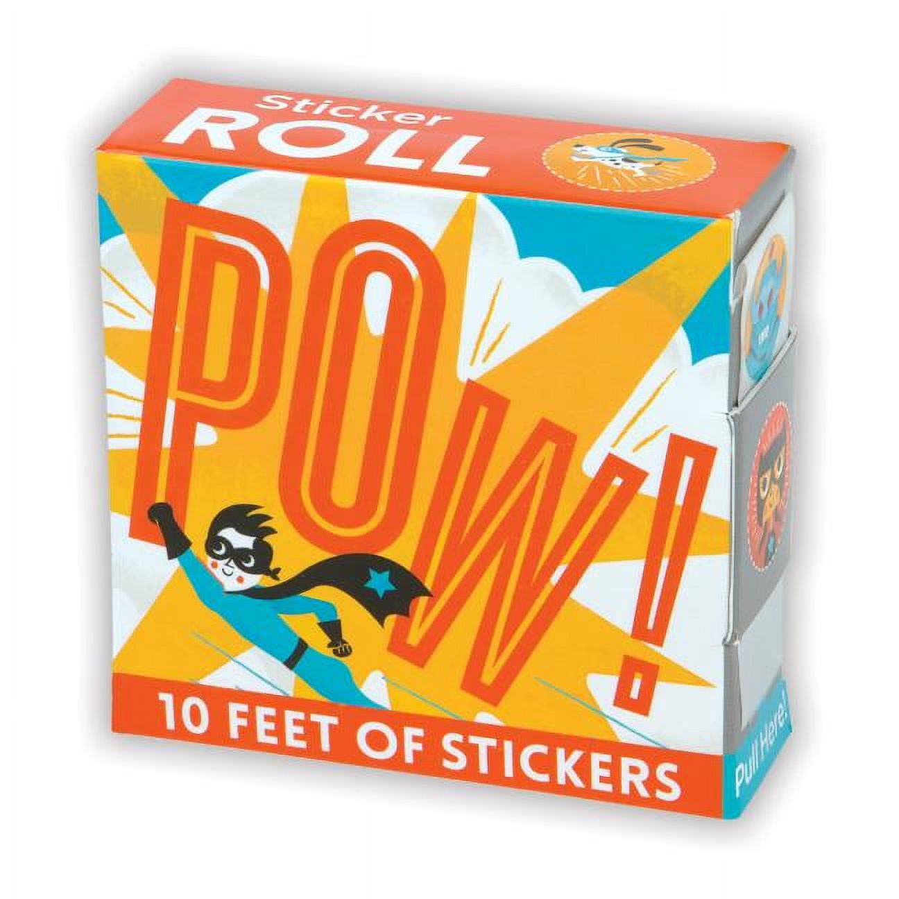 Superhero Sticker Roll - Walmart.com