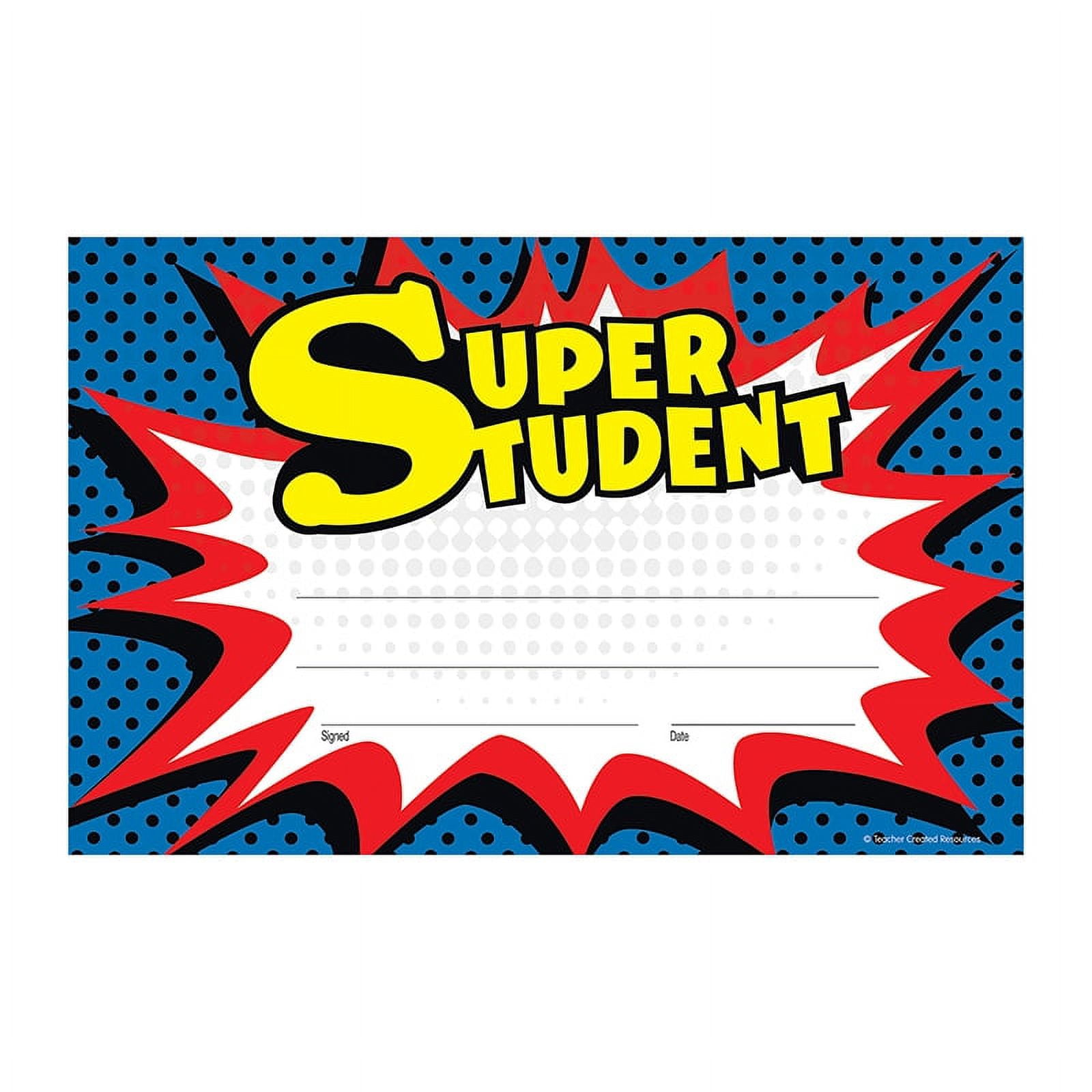 Superhero Super Student Awards [TCR5569] - Walmart.com