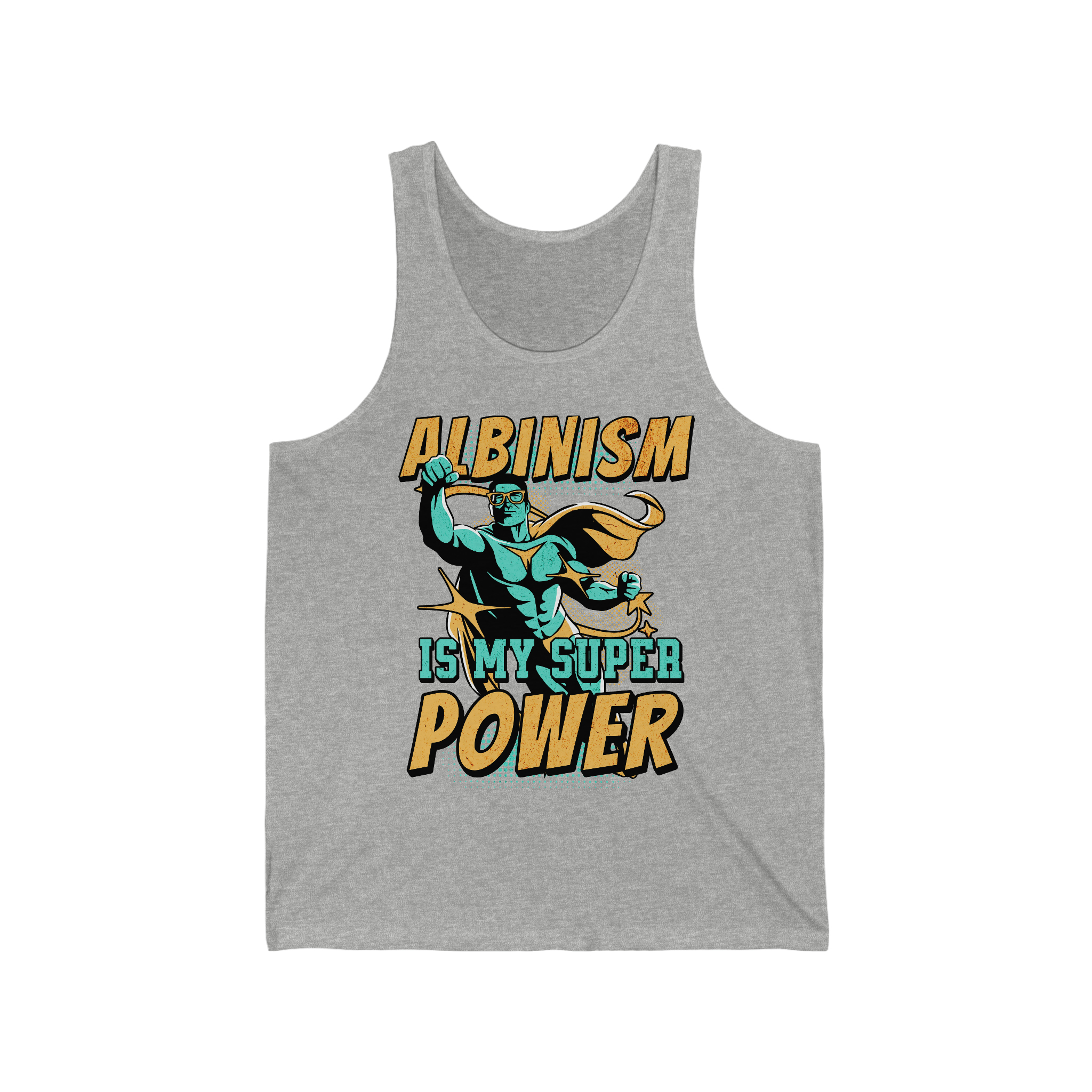 Superhero Unisex Jersey Tank, Albinism is My Super Power - Walmart.com
