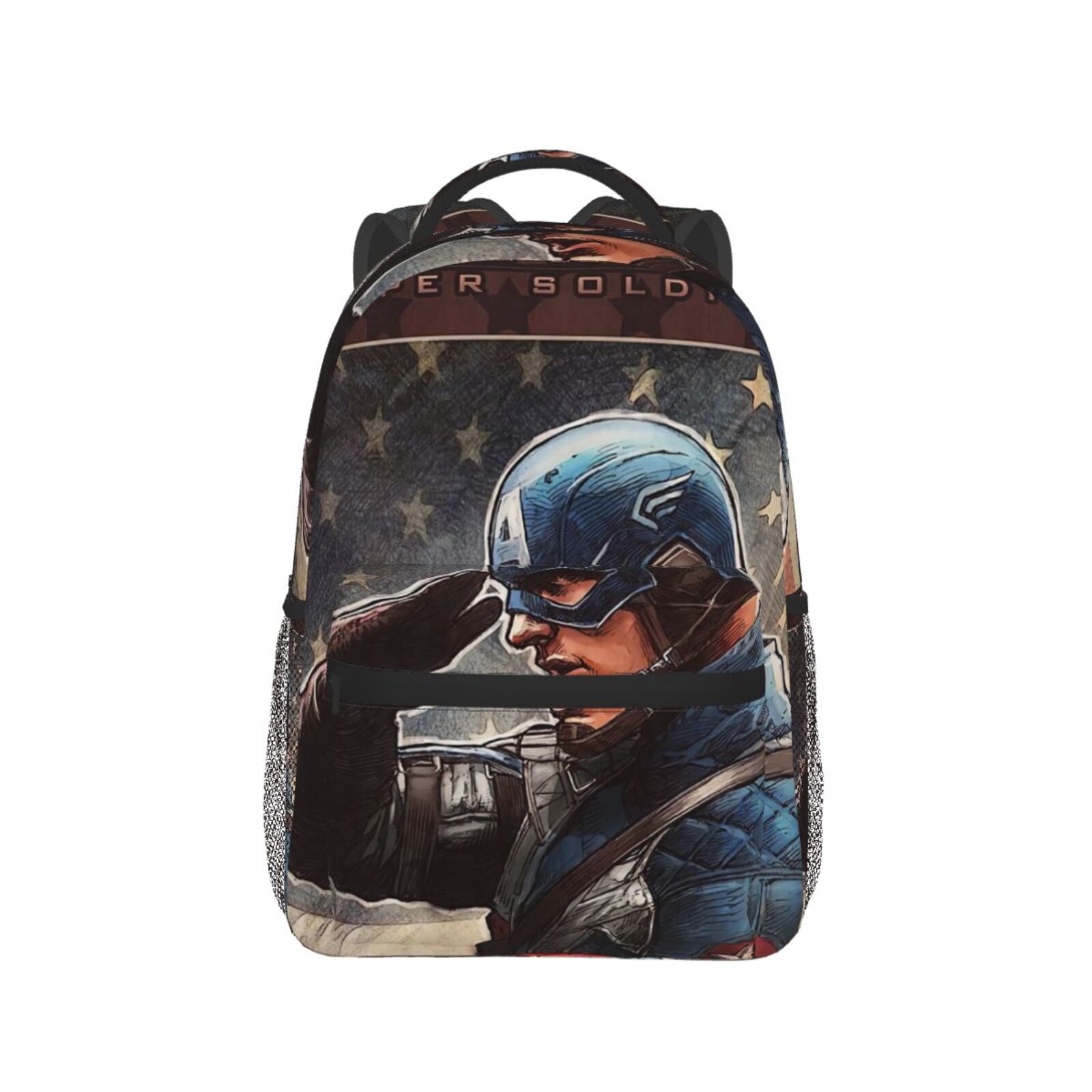 Superheroes-Captain America Backpack for Men and Women,Large Backpack ...